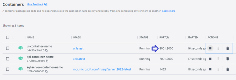Deploying Full Stack Asp Net Core With Api And Sql Server Databases To Docker Containers Net